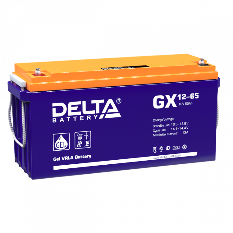Delta GX 12-65 – купите новые аккумуляторы по низкой цене. Оптом и в ...